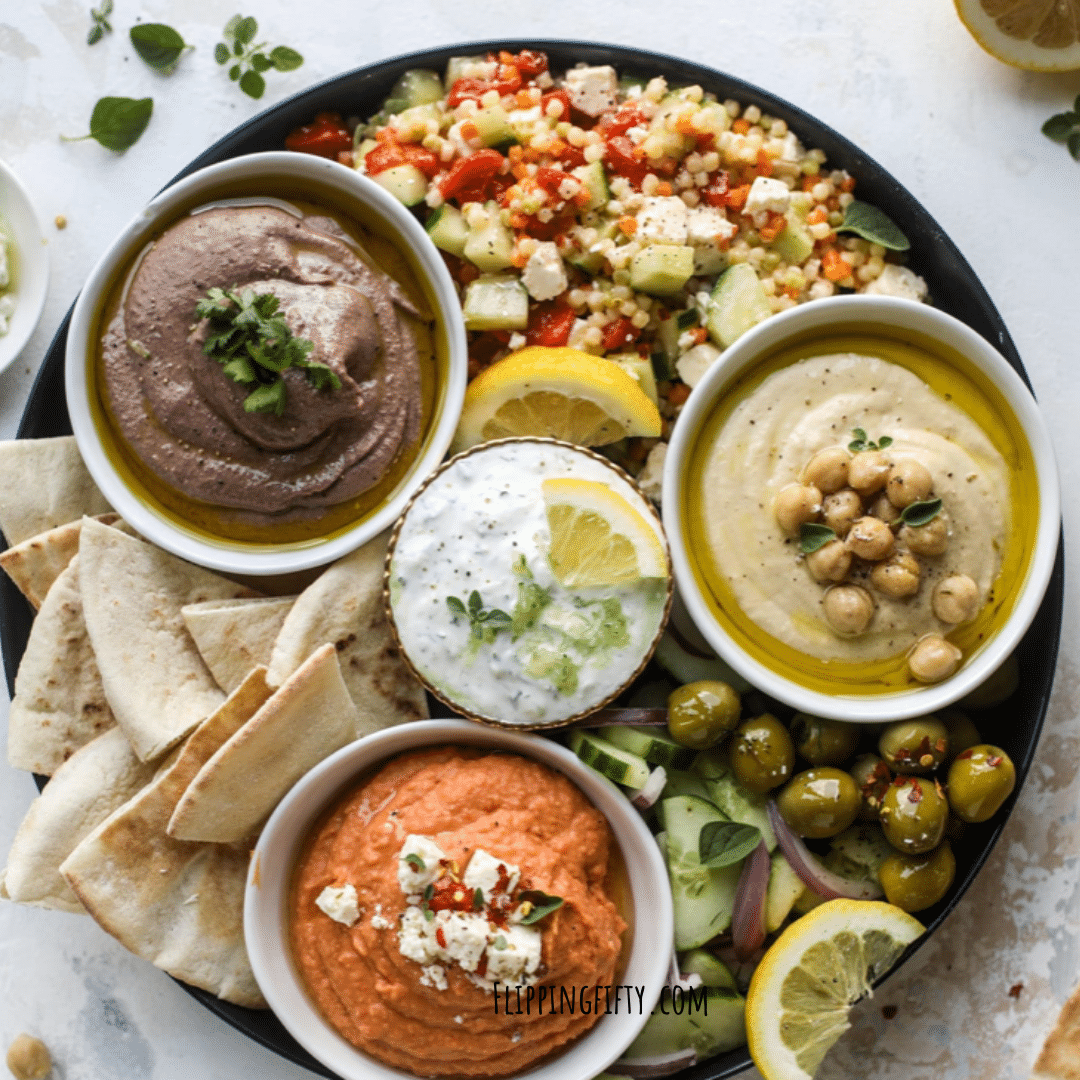 Hummus 4 Ways | The Healthy, Easy Party Pleaser